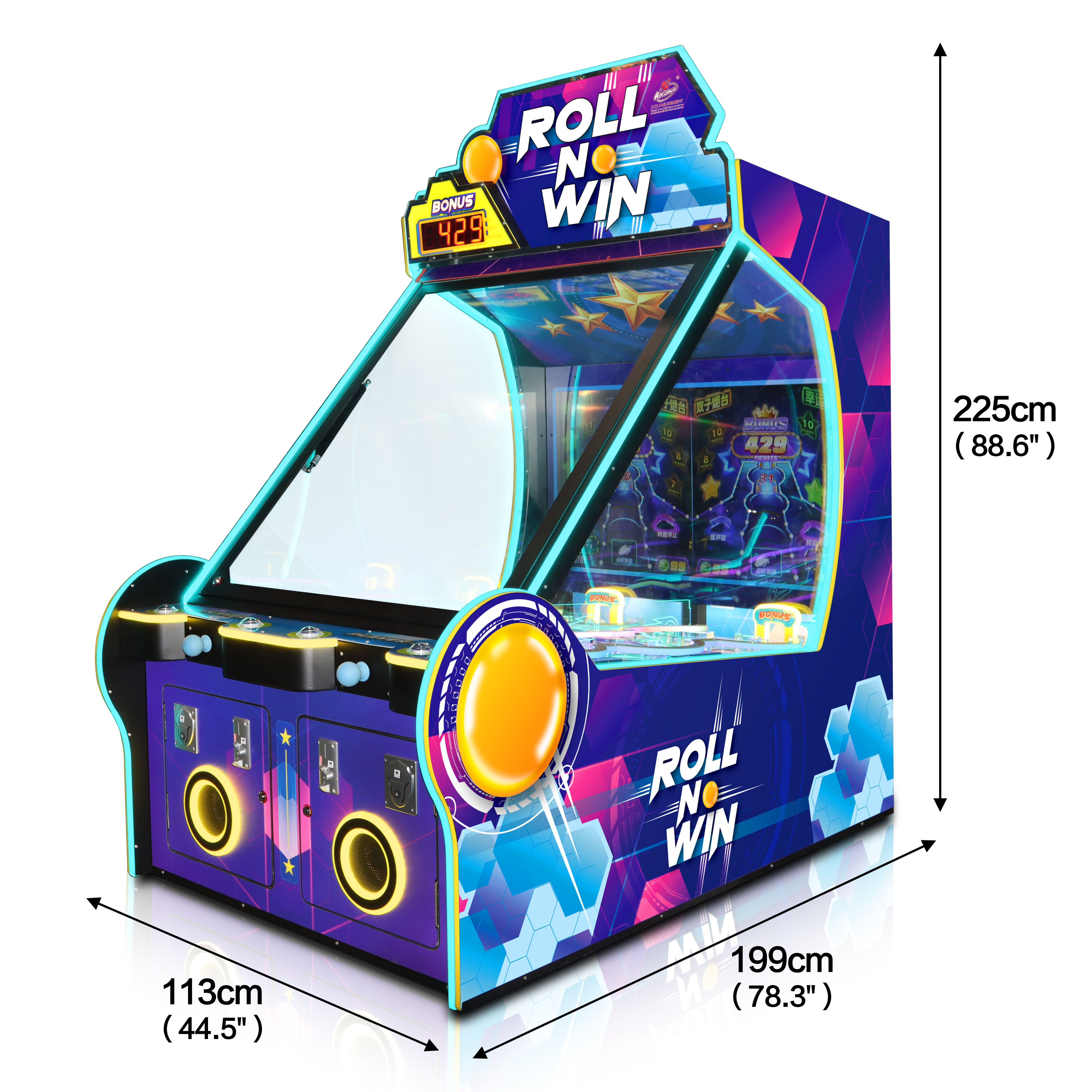 Roll N Win | New & Hot Game Machines | ACE Amusement